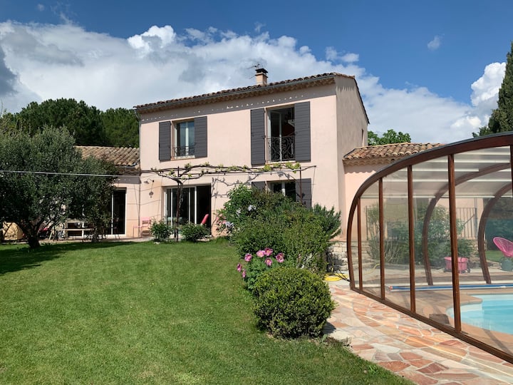 Grande Maison De Charme Avec Piscine Couverte - Digne