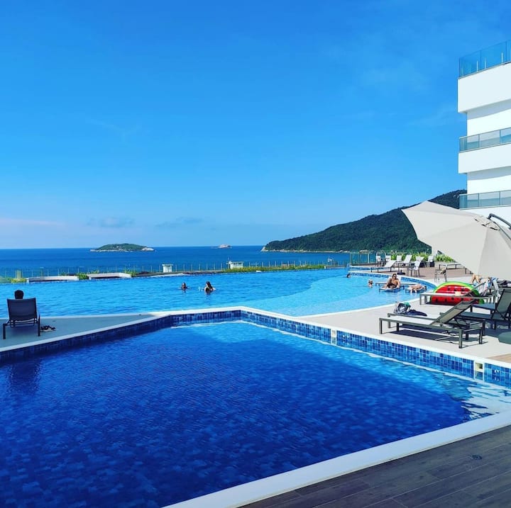 Ap 50m Da Praia Piscina  Borda Inf. - Brasil