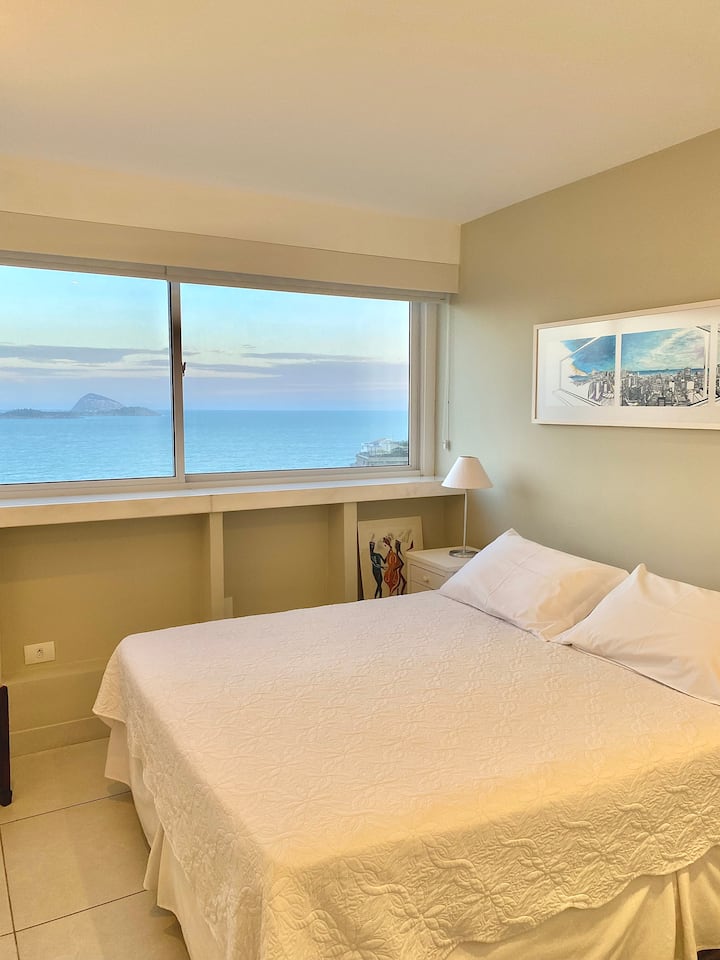 Elegant Flat With A Wonderful View - Ipanema