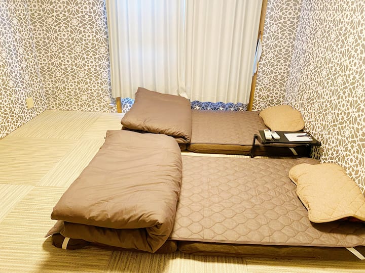 1臥室3床/無料素食早餐/vegan/贈無料esim - 가나자와시