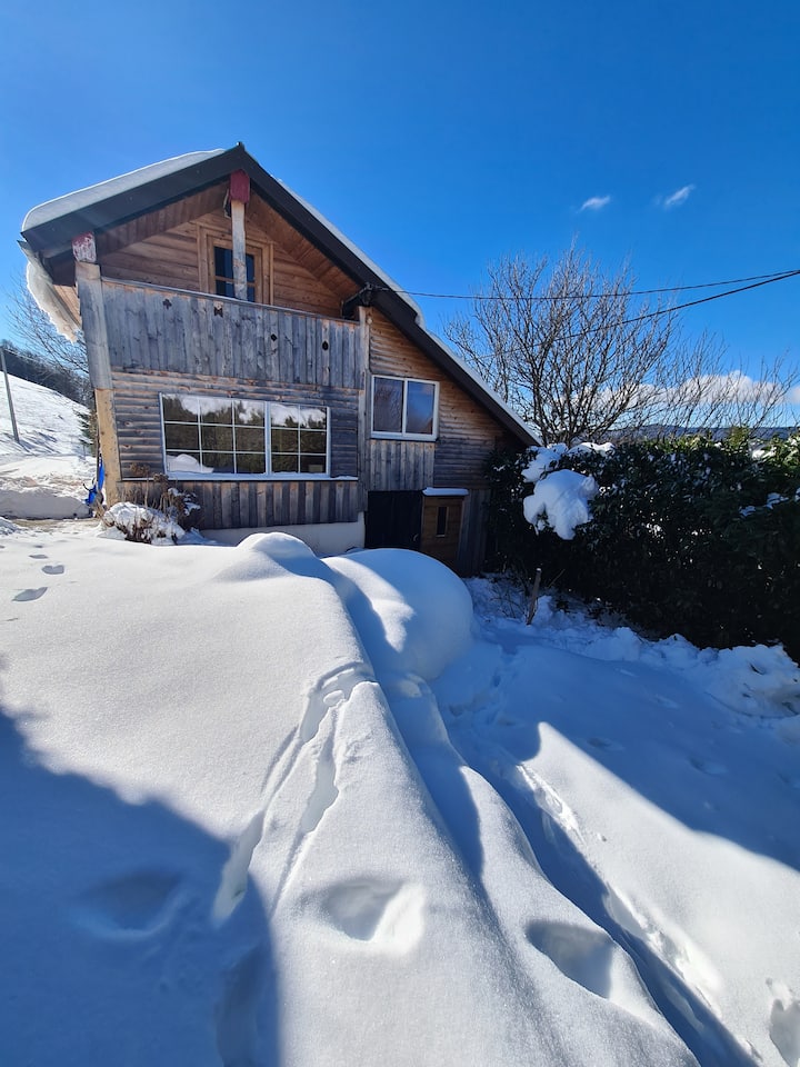 Chalet Atypique à 5min De Plaine-joux / Brasses - Haute-Savoie