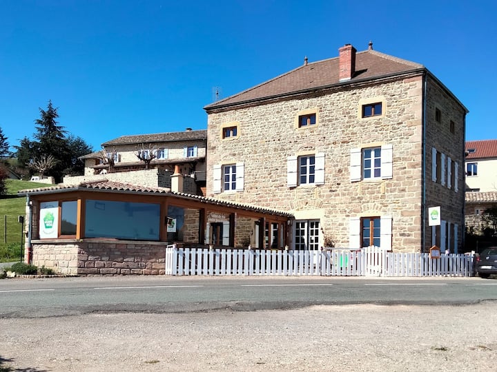 Grande Maison, Hameau Solutré, Vue Panoramique - Beaujolais