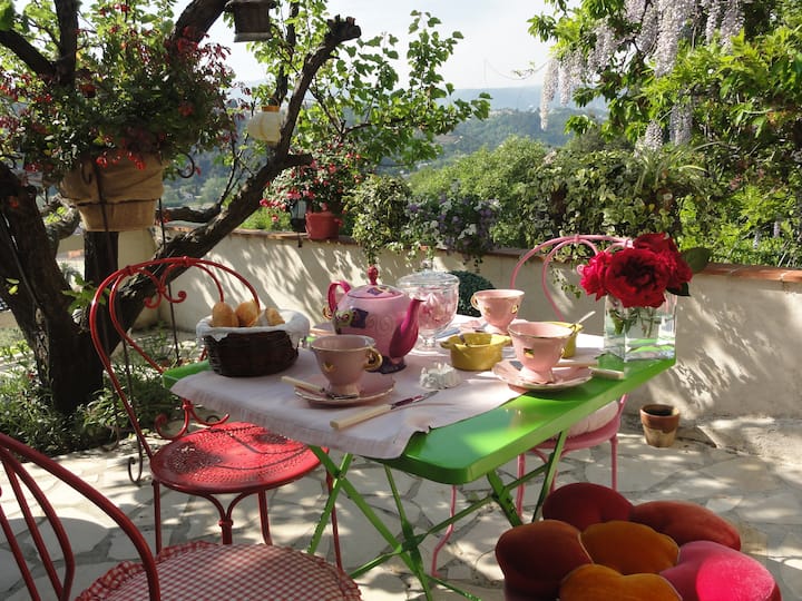 Bel Appartement Privé Dans Villa - Cagnes-sur-Mer
