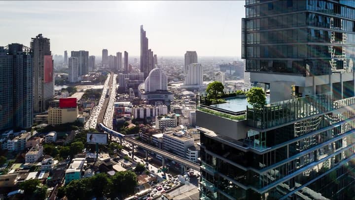 Luxury 1 Br With River View On Sathorn Bangkok - Bangkok