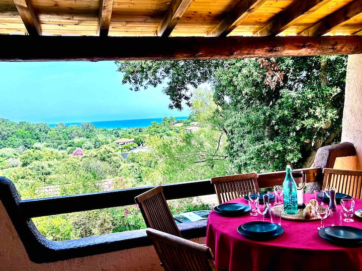Maison Avec Terrasse Et Vue Mer Panoramique - Pinarellu