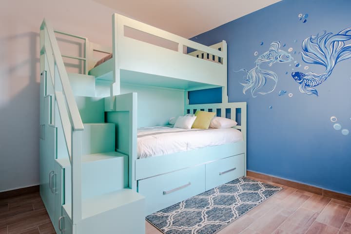 Depa 3 Rec A/a+hasta 8 Per+5 Camas+alberca+wifi - Playa del Carmen