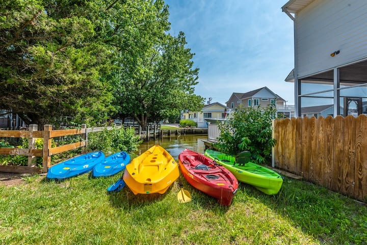 Fall Bayfront Oasis: Free Kayaks & Pet Friendly - Delaware