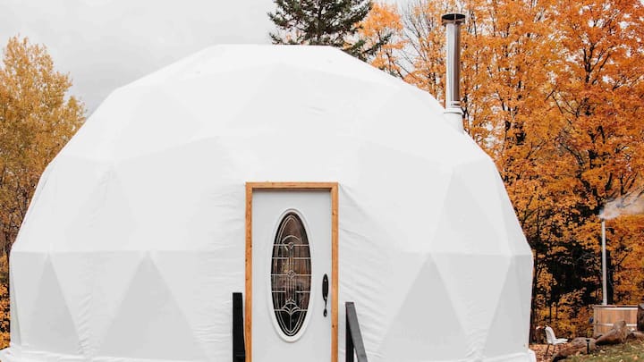 Natural Spa: Dome, Pool, Hot Tub, Sauna & Trails - Ontario 60