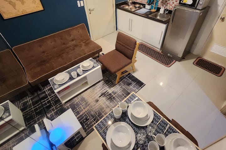 Homey City View 2br Apt 1.0 In Makati W/netflix - Makati