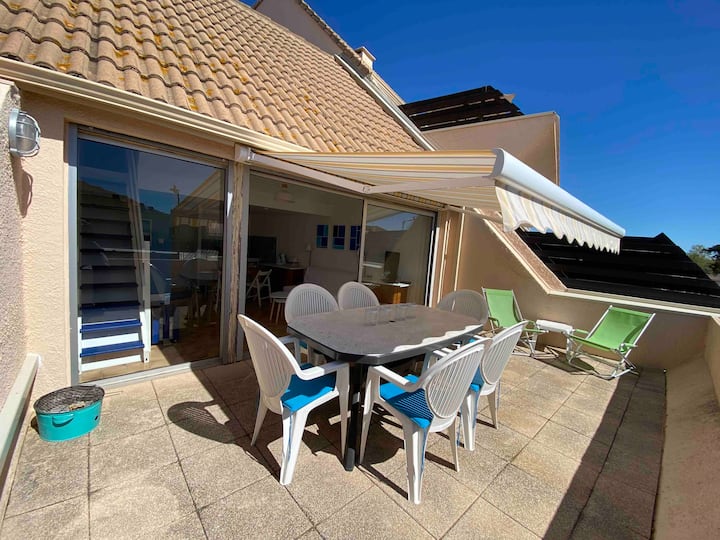 Marseillan Plage 5pers Proche Plage Climatisé - Marseillan