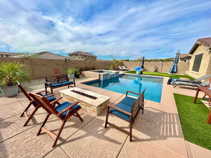 Beautiful House With Pool And Spa - グッドイヤー, AZ