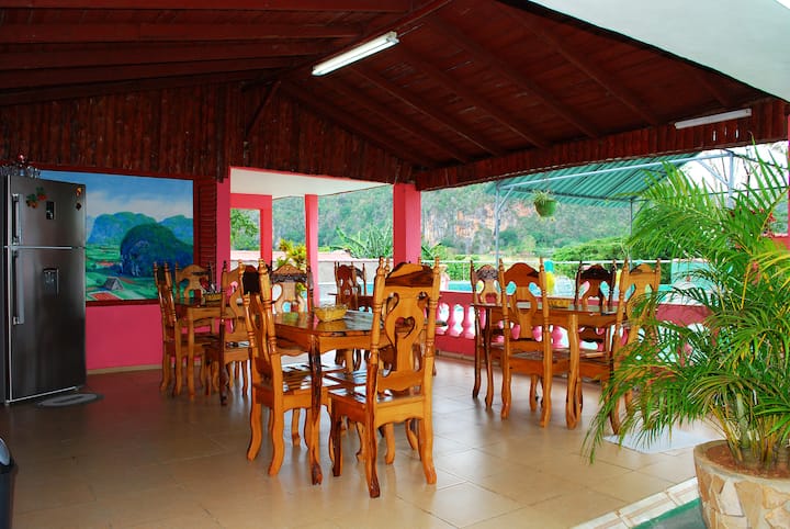 Casa Leyanis-jesus (2 Hab.)wifi &Pool(solar Panel) - Vinales
