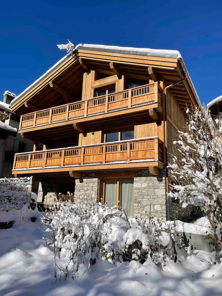Chalet Pré Fleuri 8p Nouveau à Champagny - Champagny-en-Vanoise