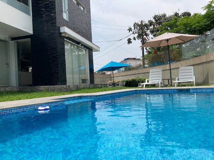 Casa Full Day En La Molina, Piscina - Lima