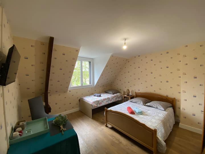 Agréable Chambre De 17m2 Dans La Maison - Montauban-de-Bretagne