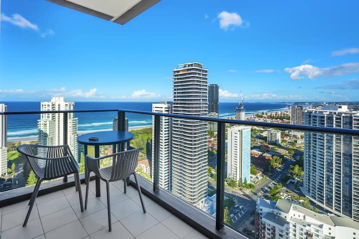 Stunning Oceanview Dual-ensuites 2b2bapt W/balcony - Gold Coast