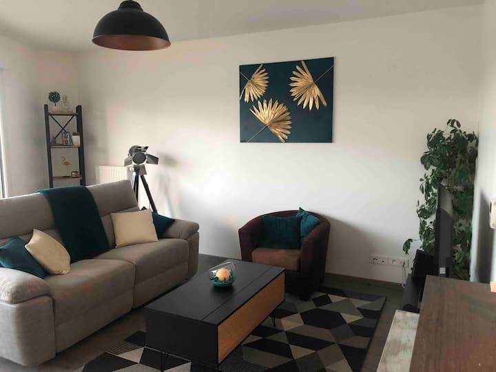 Appartement Vue Sur Canal Avec Terrasse - Caen