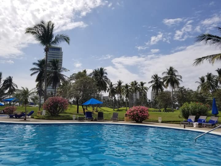 Depto Labna En Zona Diamante Con Acceso Al Mayan - Acapulco