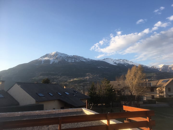 Studio 40m2, Terrasse Et Vue Exceptionnelles - Embrun