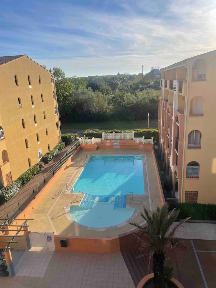 Appartement 4 Pers, Résidence Sécurisée/piscine - Agde