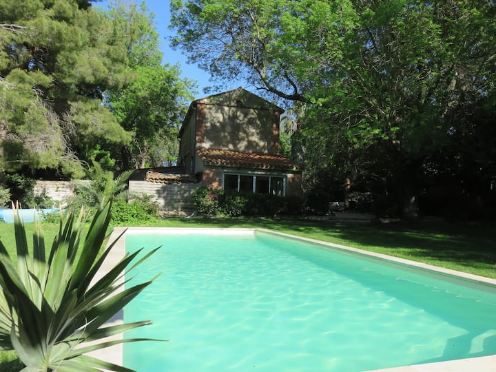 Mas  19° Siecle  Dans Grand  Jardin Proche Plages - Perpignan