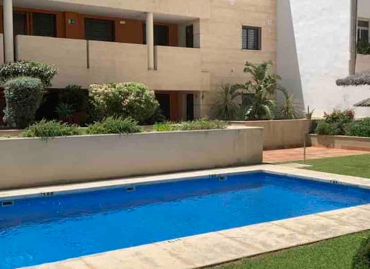 Apartamento En La Playa Con Piscina - スペイン ロタ