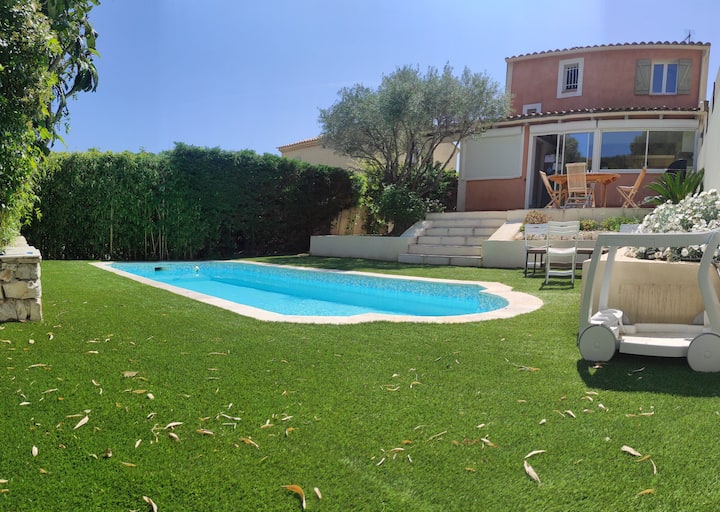 Maison Familiale Avec Piscine 7 Personnes - Cassis