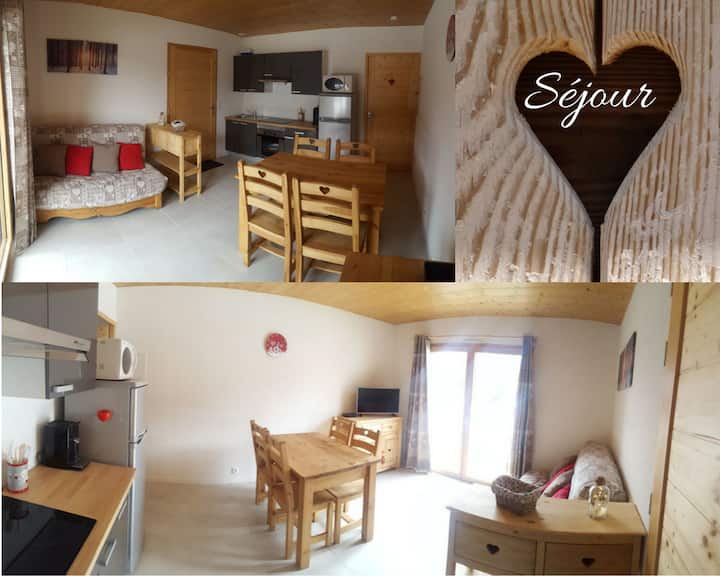 Appartement Et Espace Extérieur Entre Mijoux&lélex - Monts Jura