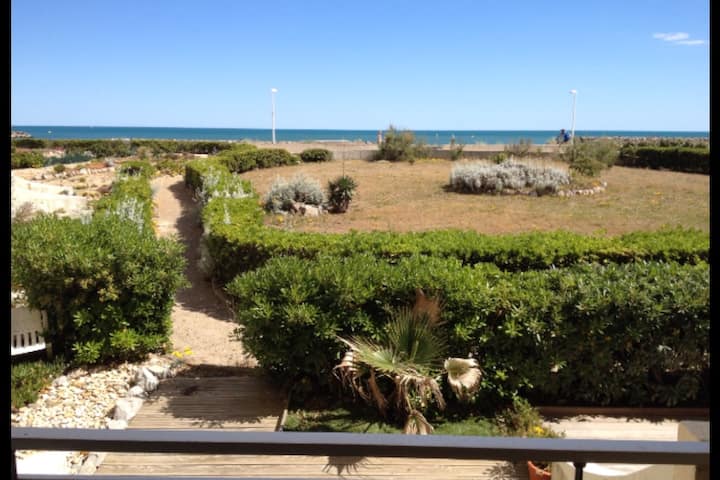 Super Studio Face à La Mer,31m2,accès Direct Plage - Palavas-les-Flots