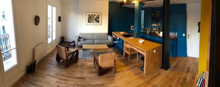 Appartement Duplex Refait à Neuf Calme Et Lumineux - Paryż