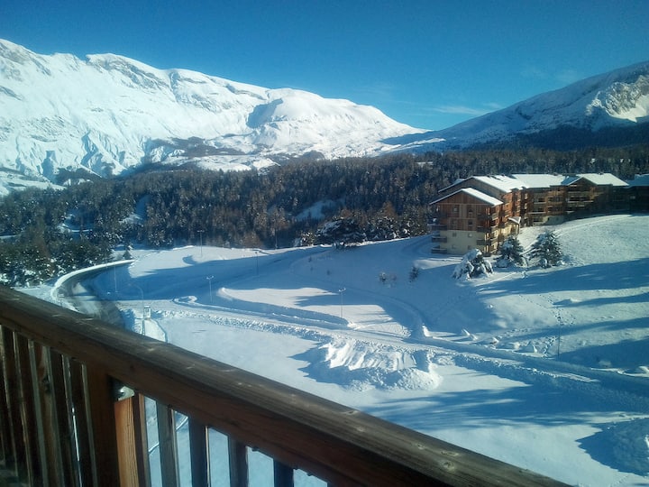 T2 Dans Chalet. Détente Et Glisse Plein Sud - Super Dévoluy