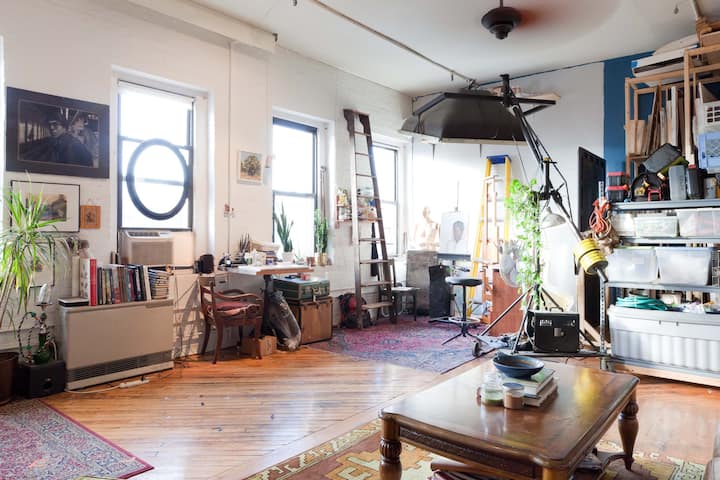 PRIVATE ROOM IN NYC ARTIST STUDIO - Lofts for Rent in Bronx, New York ...