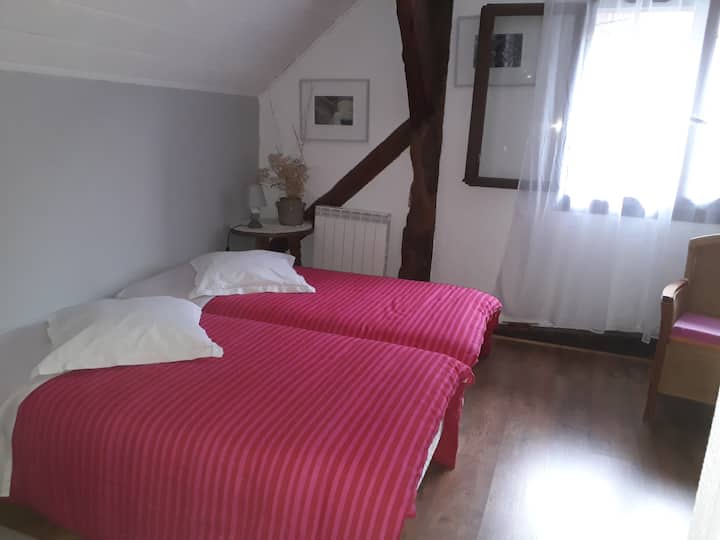 Chambres D'hotes "Chez Marie" - Chambre Grise - Ugine