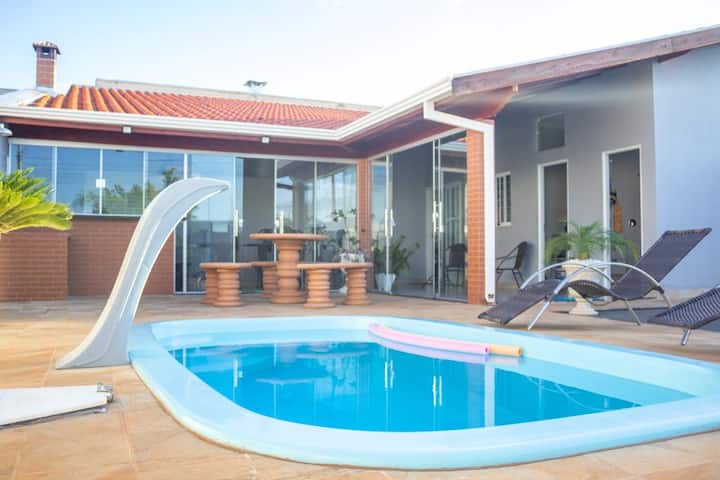 Recanto De Férias Completa Para  Descanso E Lazer - Olímpia