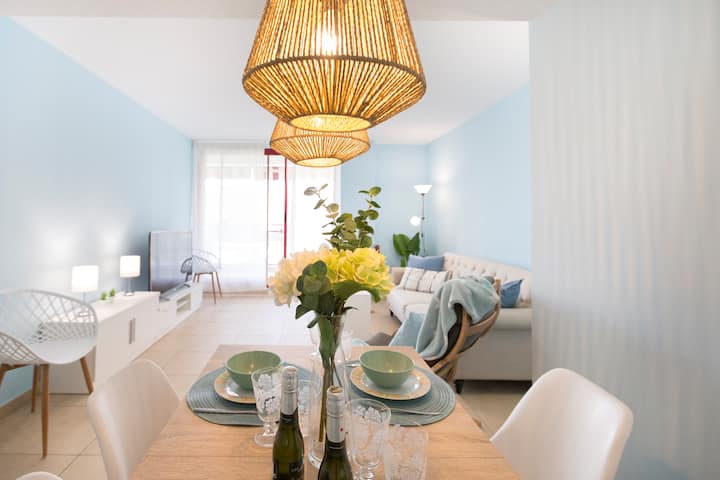 Apartamento Playero, Wiffi/ Netflix Con Terraza. - El Puig