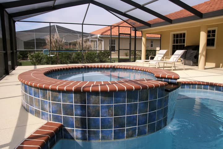 Tropical 4/3 Villa With Pool & Spa - Inverness, FL