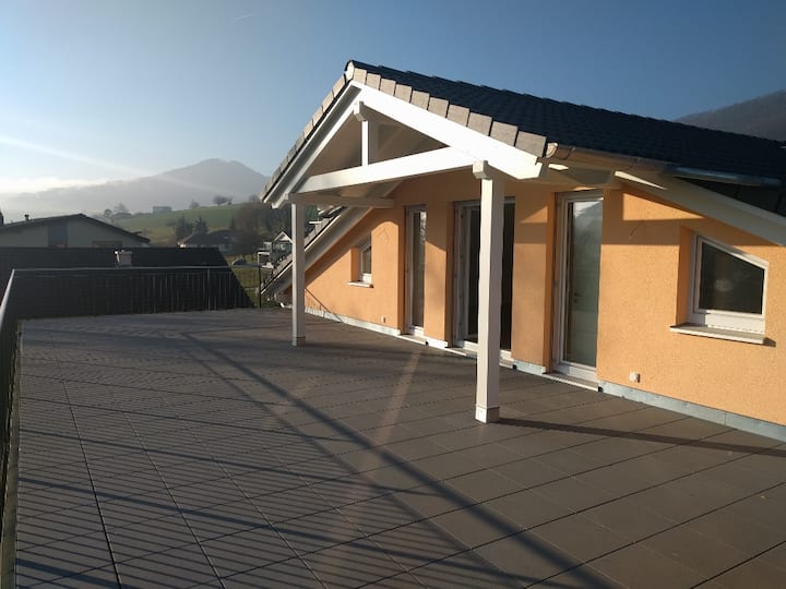 Terasse Im Geeren / Ultimative Dachwohnung   170m2 - Aarau