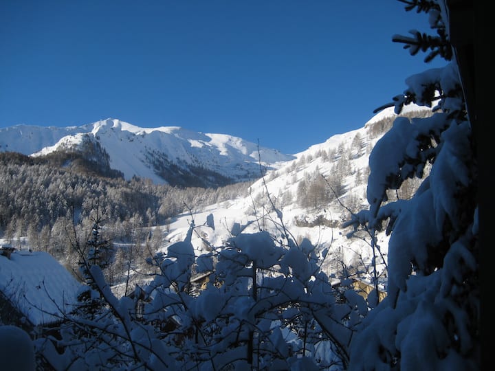 Chalet Norvégien De Charme à La Foux D'allos - Alpes-de-Haute-Provence