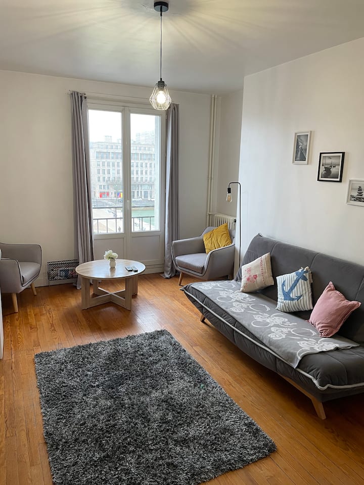 Appartement Plein Centre Lehavre éQuipé - Le Havre