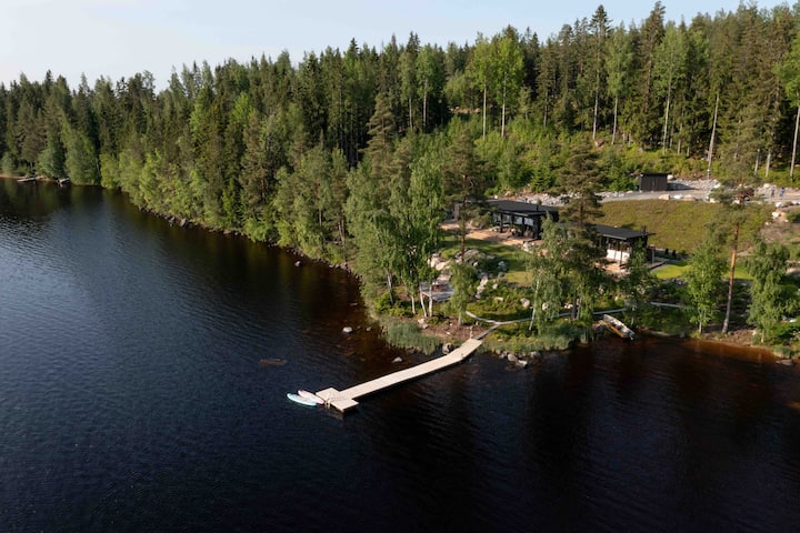 Lomapaikka Luonnon Rauhassa Näsijärven Rannalla - Finland