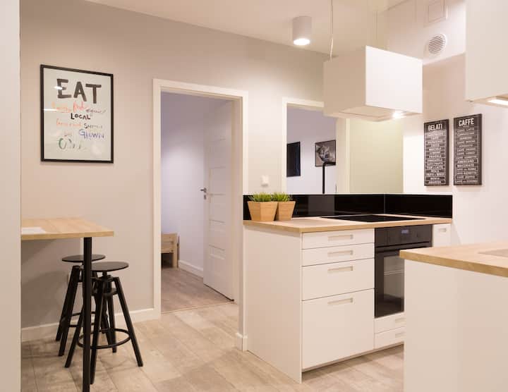 Pure Rental Apartments G0848| 2-8 Persons |Parking - Wrocław