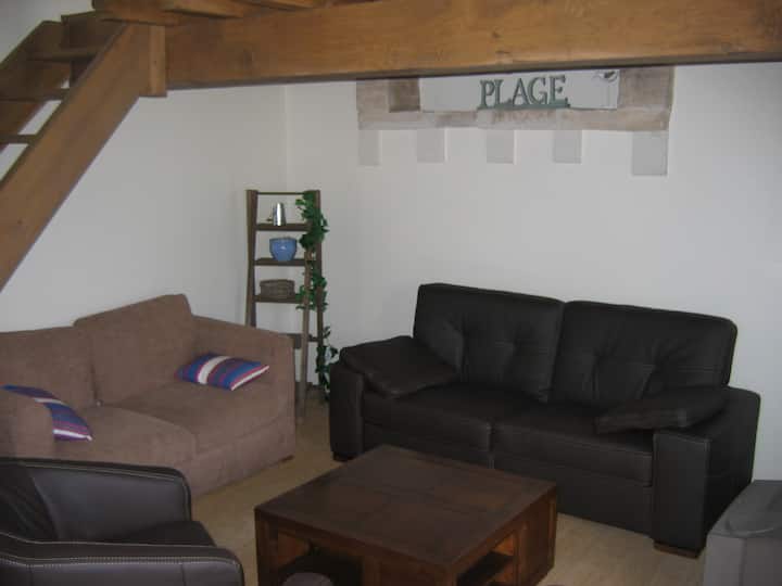 Longere Avec Jardin Clos De Mur - Arromanches-les-Bains