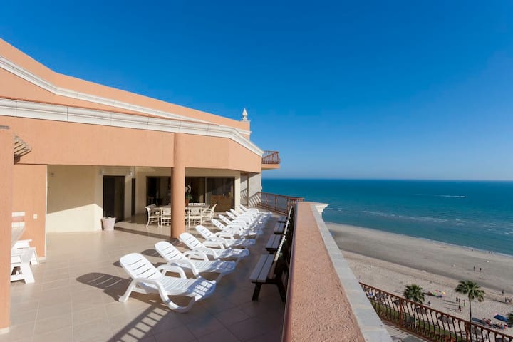 Sonoran Sun Se 908 Sunny Daze Massive Grandiose Oceanfront Condo - Puerto Peñasco