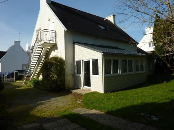 F8025-villa Avec Jardin, Proche Plage ! - Fouesnant