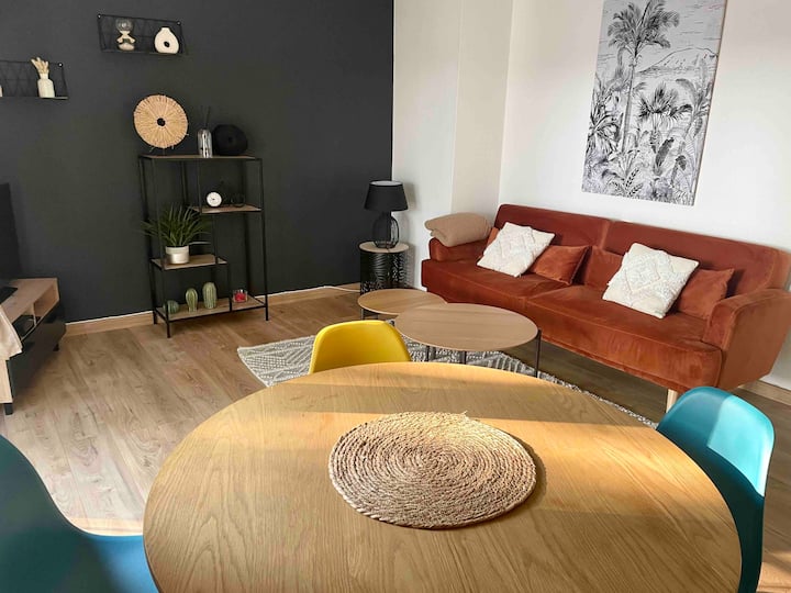 Le Cocon Urbain - Proche Centre 5 Voyageurs - Colmar