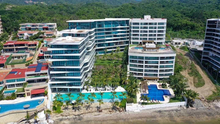 Condo In Puerto Vallarta Beachfront Narval Norte - La Cruz de Huanacaxtle