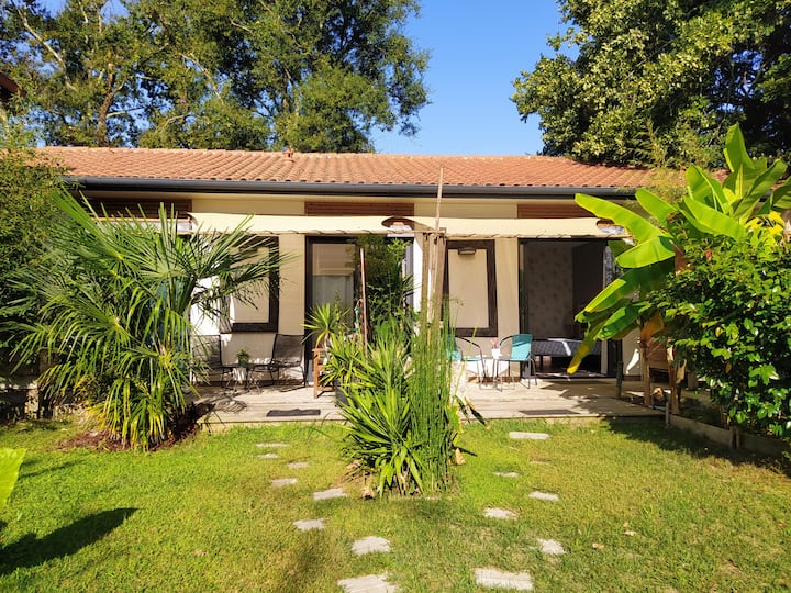 Chambre Privée" La  Balinaise"  Terrasse Et Jardin - Soorts-Hossegor