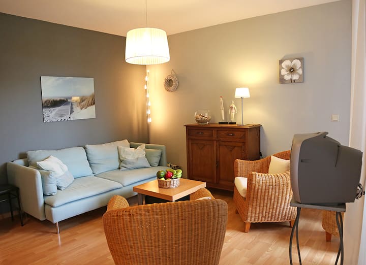 Zuidgericht 1-slaapkamerappartement Incl Parking - Bray-Dunes