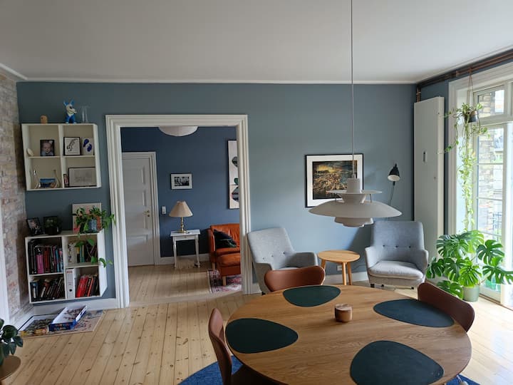 Stor 5v Lejlighed På Vesterbro - Copenaghen