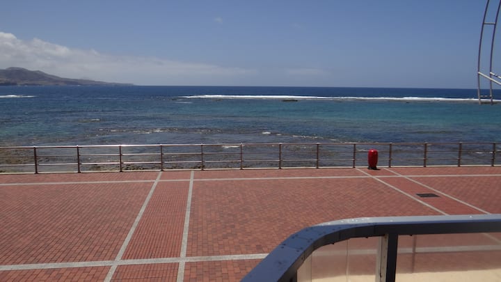 Oceanfront Apartment In Playa Las Canteras - Las Palmas de Gran Canaria, Espagne